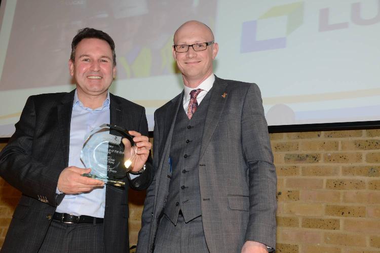 Danny Lucas named Entrepreneur of the Year for the second year running